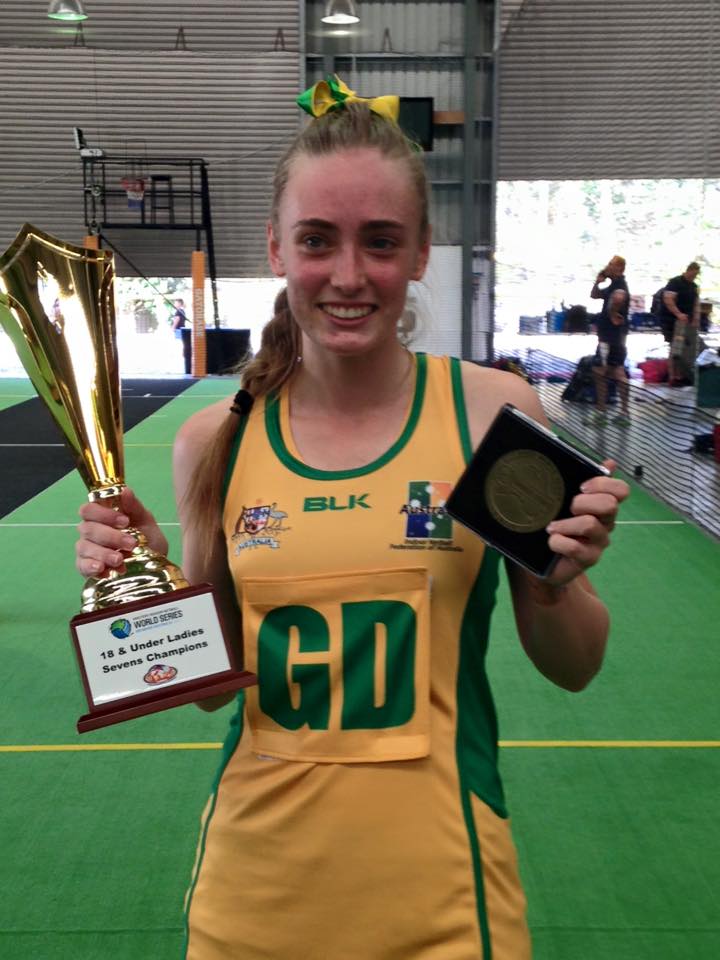 Netball player provides inspiration