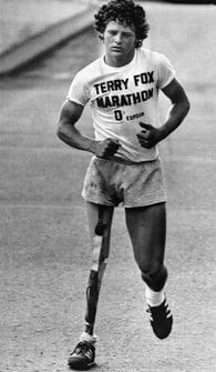 Inspiring Terry Fox shows anything is possible